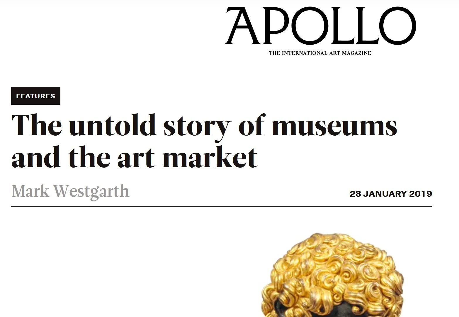 Private sector and restitution: Foggy relationship art trade - museums | RM*[restitution matters]