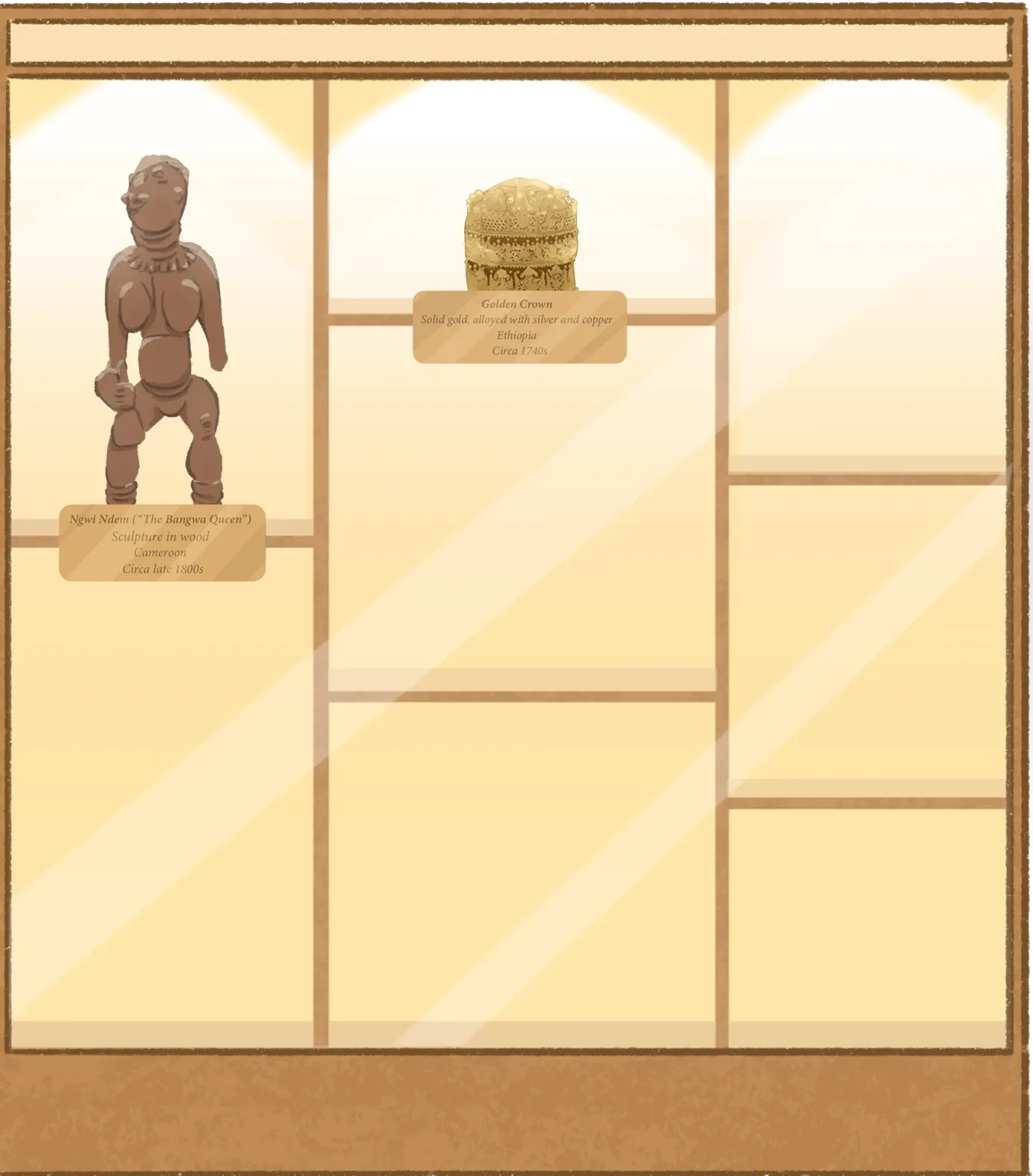 The Museum of Stolen History: Gold crown of Emperor Tewodros | RM ...